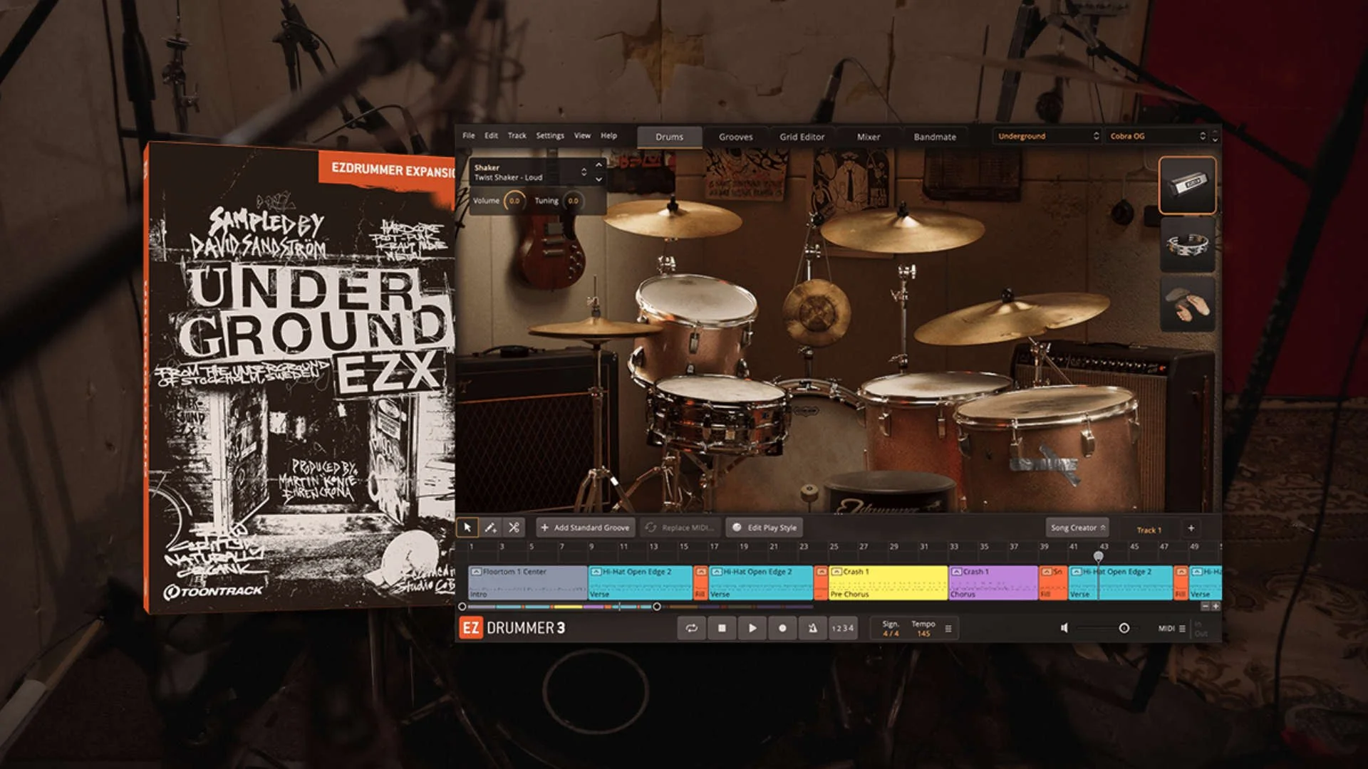 Toontrack Underground EZX Drum Expansion Released | Production Expert