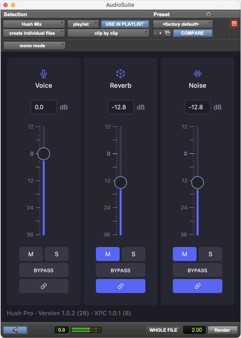 Using Hush Pro To Remove Weather Noise | Production Expert