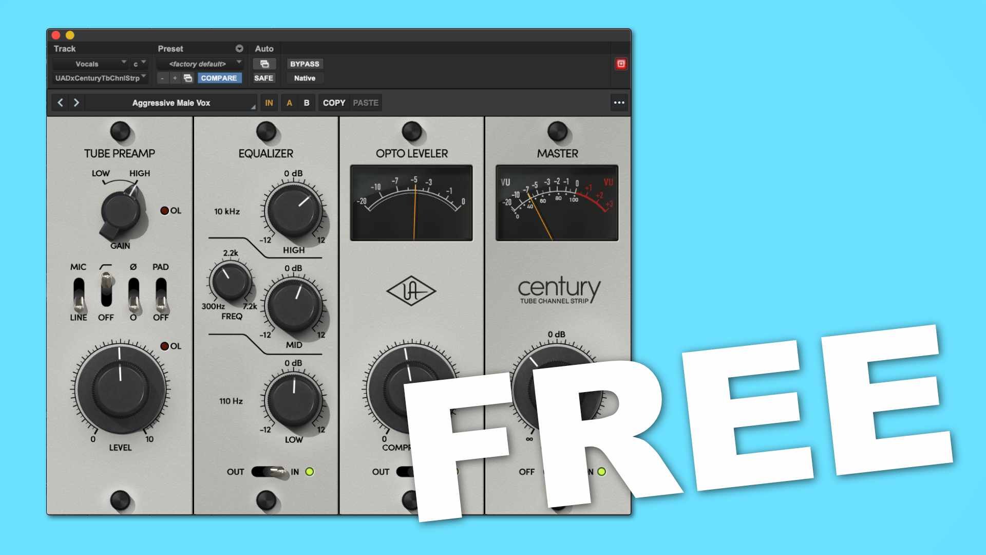Free UAD Century Tube Channel Strip - Limited Time | Audio Production ...