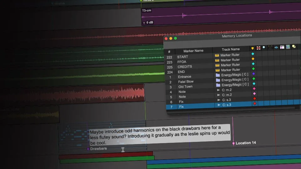 Going Deeper With Pro Tools Track Markers | Production Expert
