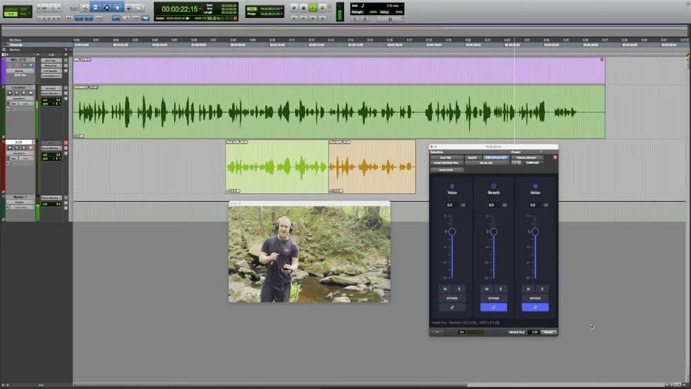 Matching Noisy Location Audio With Clean ADR Using Hush Pro ...