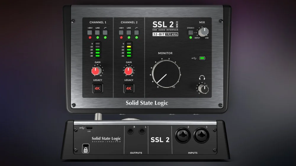 Solid State Logic SSL 2 Mk II And 2+Mk II Audio Interfaces - First Look ...