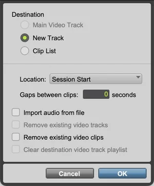 Importing Video And OMF/AAF Files Into Pro Tools | Production Expert