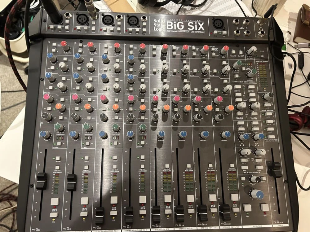 Recording A Band With The Solid State Logic BiG SiX | Production Expert