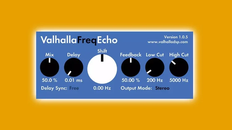 Free Plug-in - Valhalla Freq Echo | Production Expert