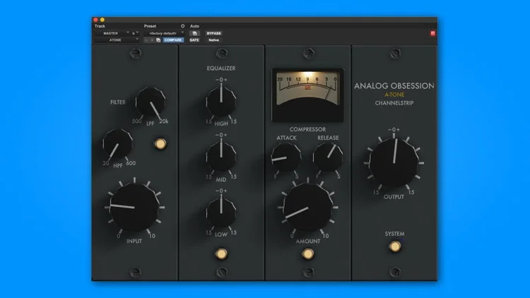 Free Plugin - Analog Obsession ATONE | Audio Production: News ...