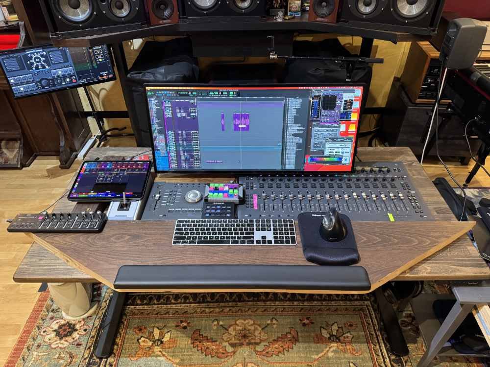 Building A DIY Custom Mixing Console Desk | Production Expert
