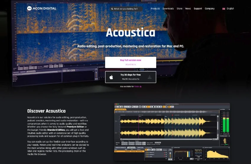 Acon Digital Reveal New Branding And Website | Production Expert