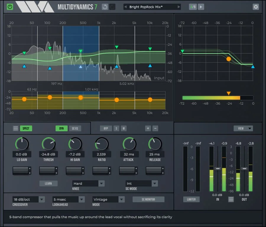 Wave Arts MultiDynamics 7 Plugin Released | Production Expert