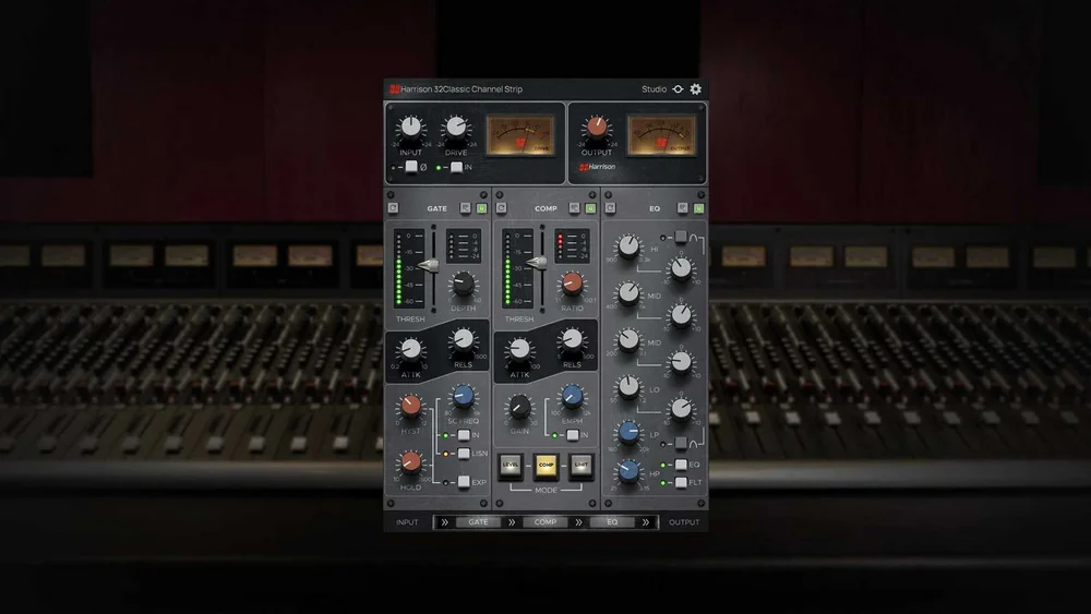 Harrison Launches 32Classic Channel Strip Plug-in | Production Expert