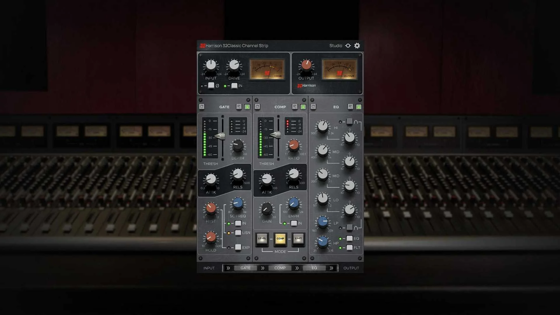 Harrison Launches 32Classic Channel Strip Plug-in | Production Expert