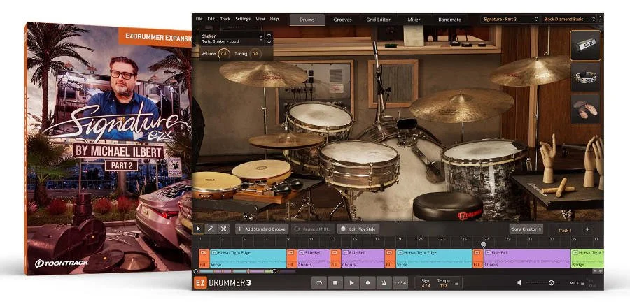 Toontrack EZdrummer Signature EZXs By Michael Ilbert Released ...