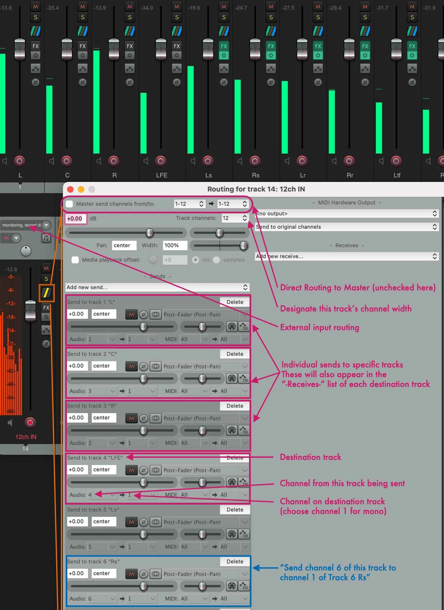 Using Reaper as a Low Cost Multichannel Monitor Controller And SoundID ...