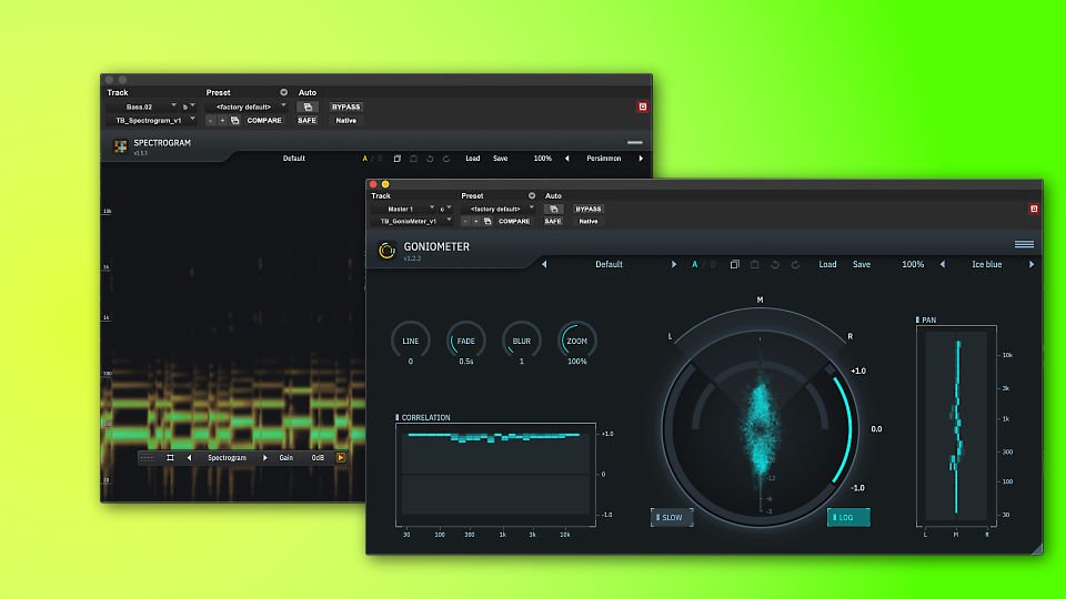 Free Plugins - Toneboosters Goniometer And Spectrogram | Production Expert