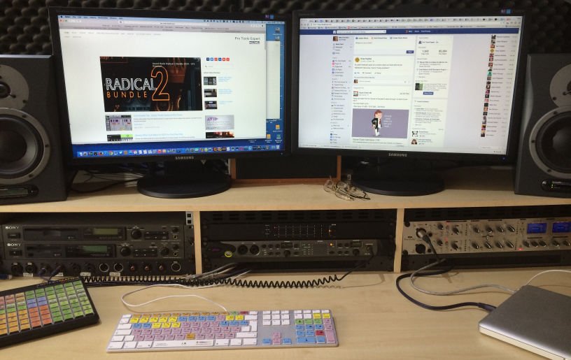 My Studio Then And Now - Mike Thornton | Audio Production: News ...
