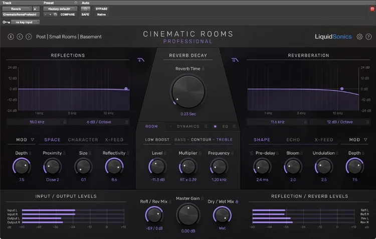 Using LiquidSonics Cinematic Rooms For Short Room Reverbs | Production ... Using LiquidSonics Cinematic Rooms For Short Room Reverbs | Production ...