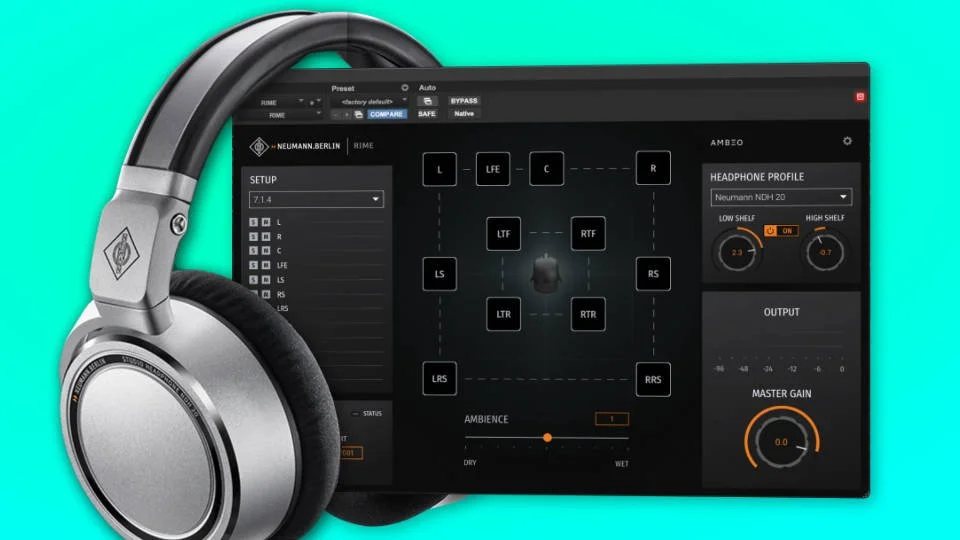 Neumann RIME Headphone Mixing System - Tested | Production Expert