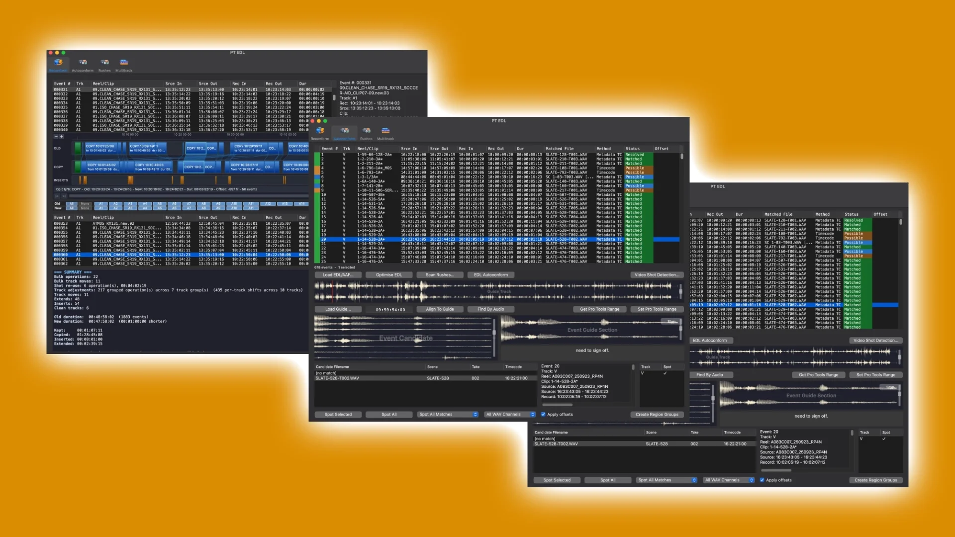 PT EDL: Pro Tools Reconform, Autoconform And EDL Assembly Tool For Post ...
