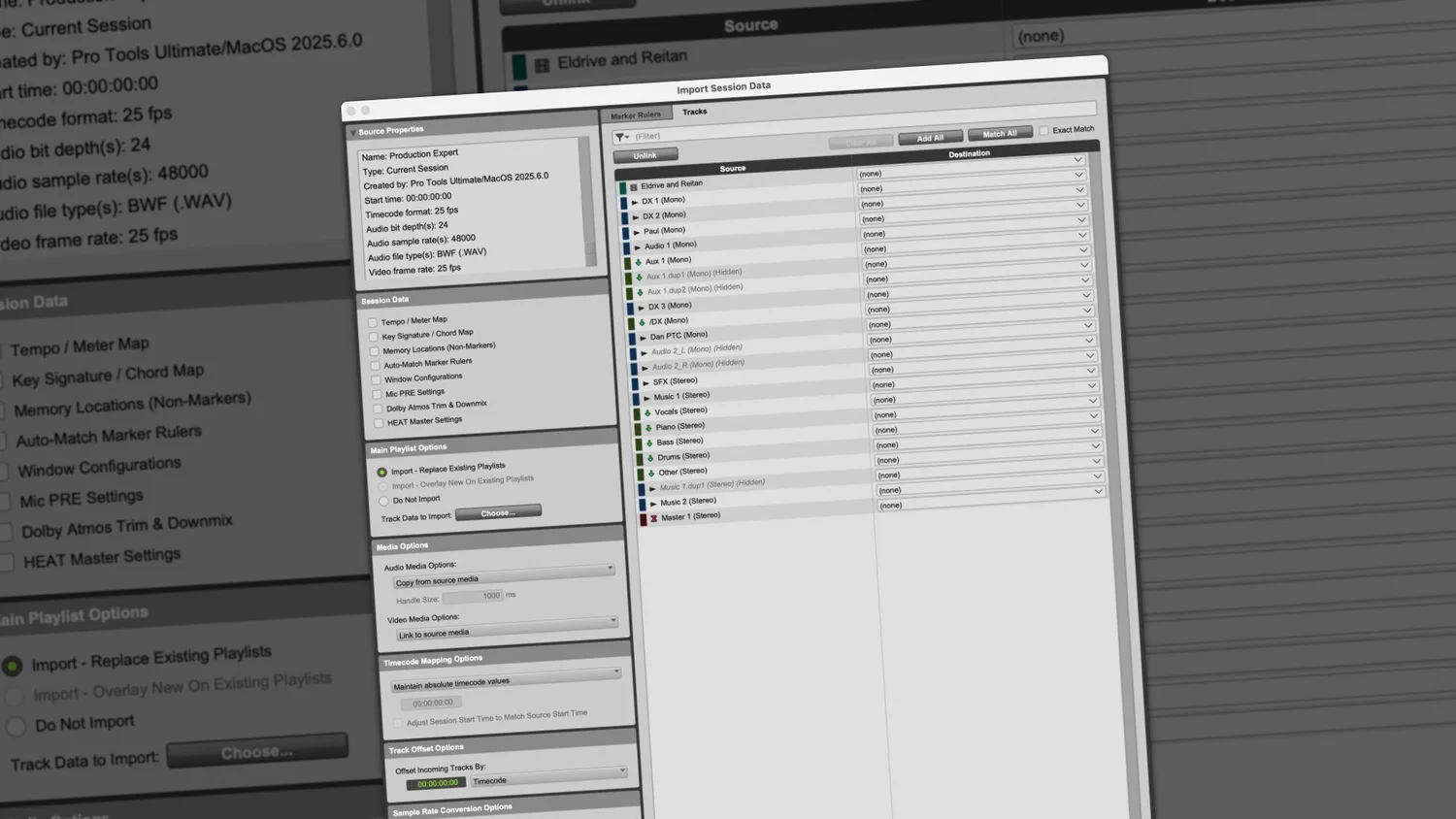 Unleash The Power Of Import Session Data In Pro Tools | Production Expert
