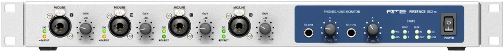 RME Fireface 802 FS Interface Announced | Production Expert