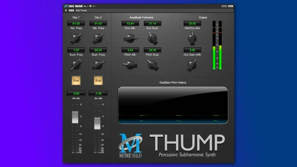 Free Plugin - Thump From Metric Halo | Production Expert