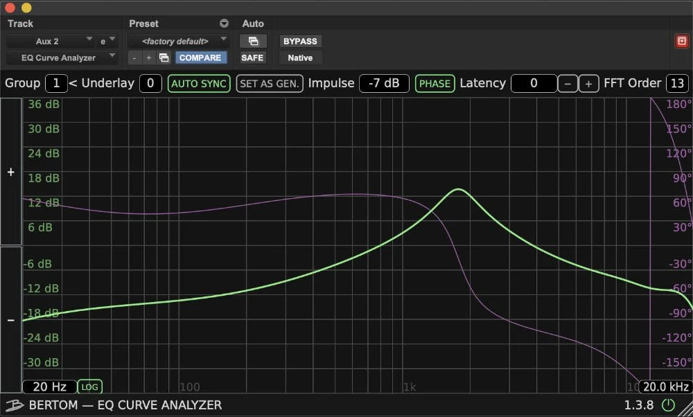 Free Plugin - Bertom Audio EQ Curve Analyzer | Production Expert
