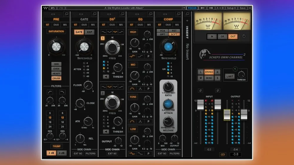 We Take A First Look At Waves Scheps Omni Channel 2 | Audio Production ...