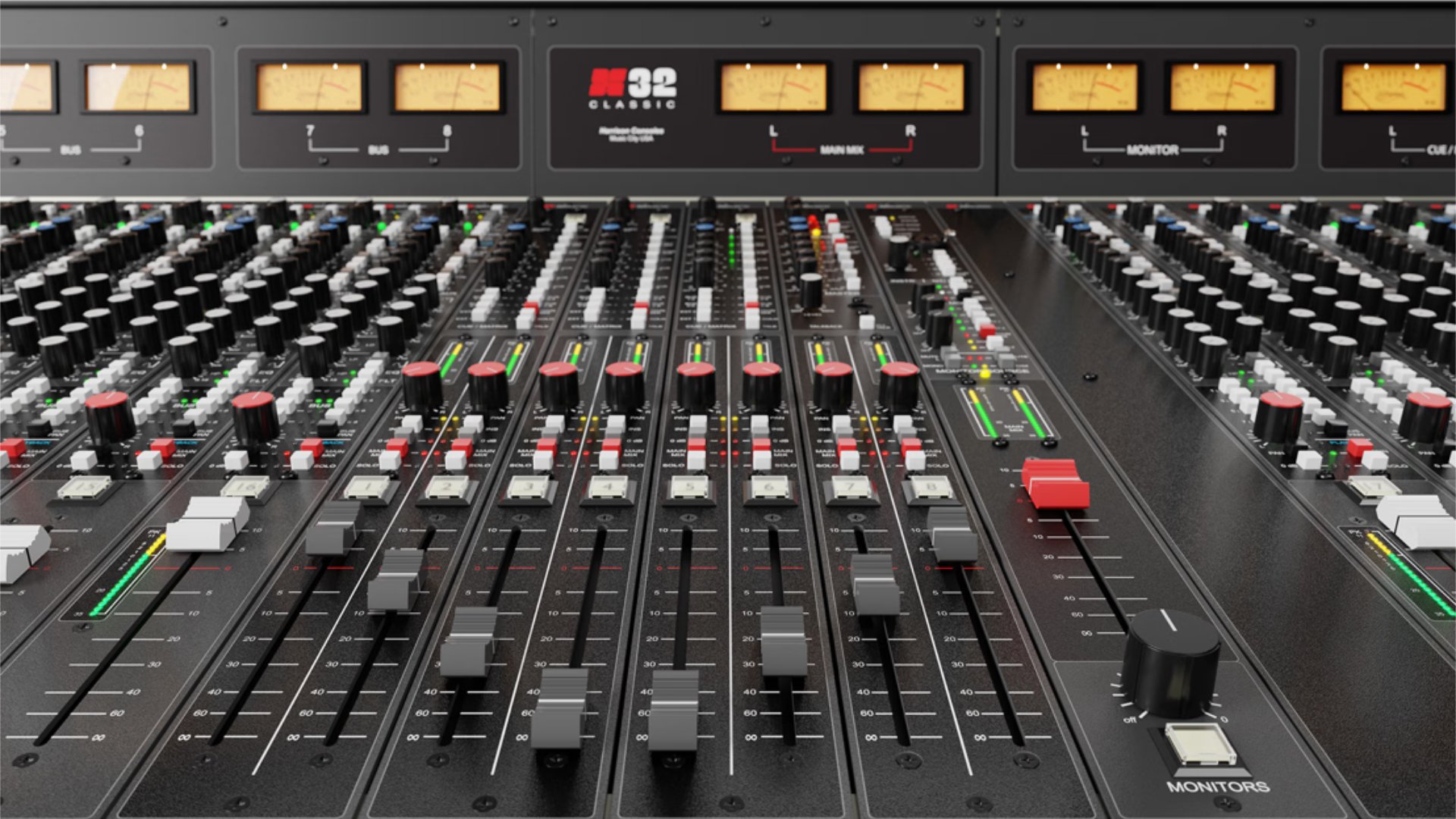 Harrison Audio 32 Classic Mixing Console Announced | Production Expert