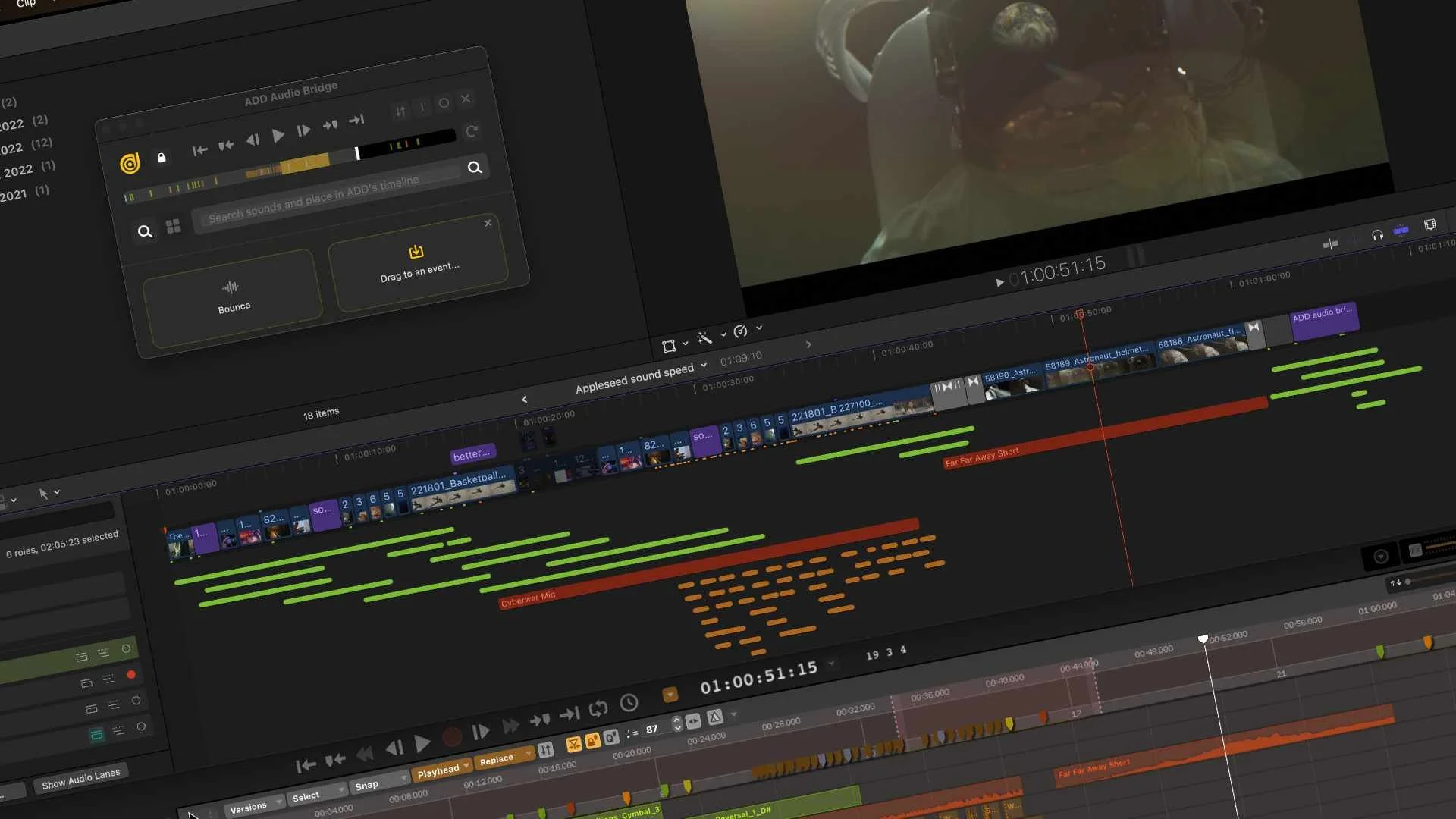 Audio Design Desk Audio Bridge Extension Announced For Final Cut Pro ...