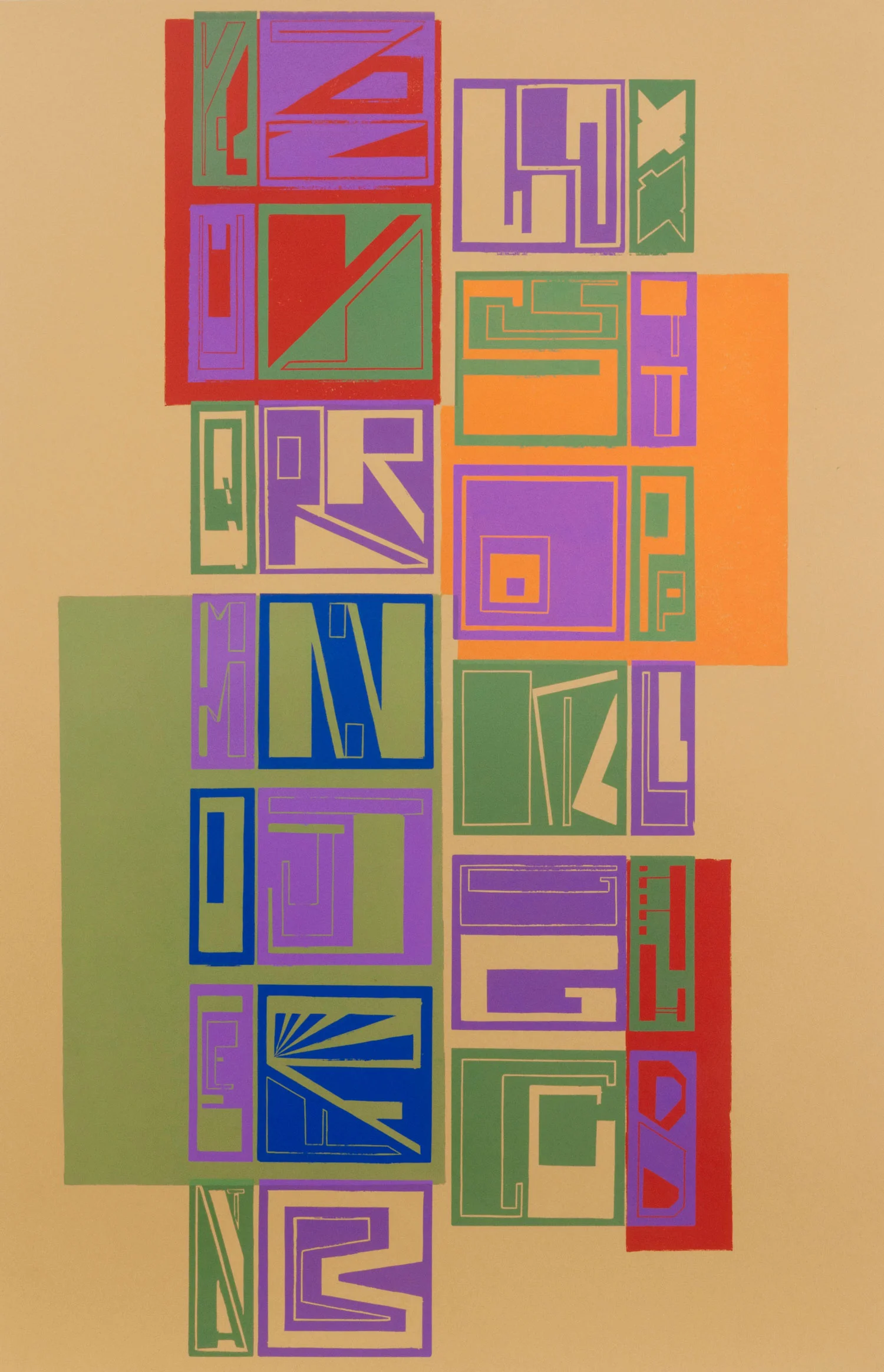 Homage to the Alphabet--Letters — J[ulie] L[ee] Abraham