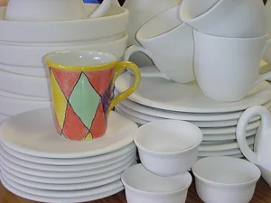 How It Works - Paint with us in the Studio! — The Pottery Piazza