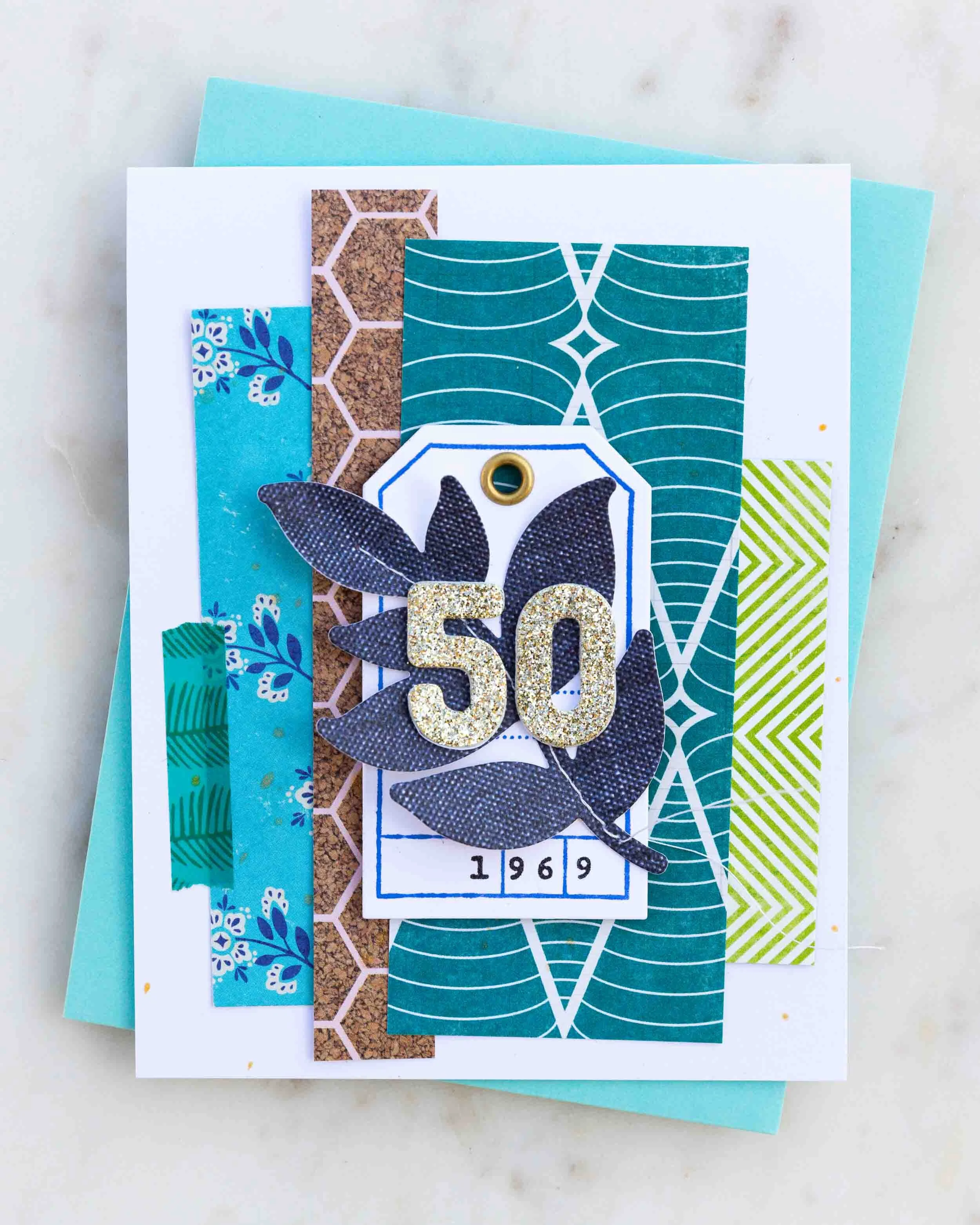 Homemade 50th Birthday Cards