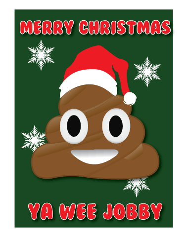 Sean Connery Christmas Card — Brave Scottish Gifts