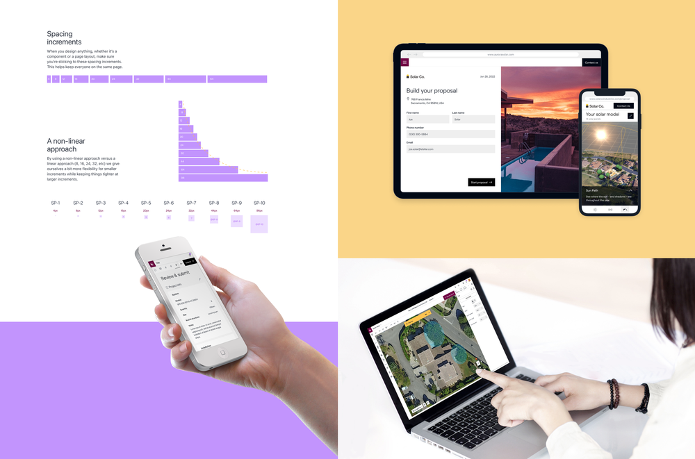 Aurora Solar | Design System — Melody Hammer