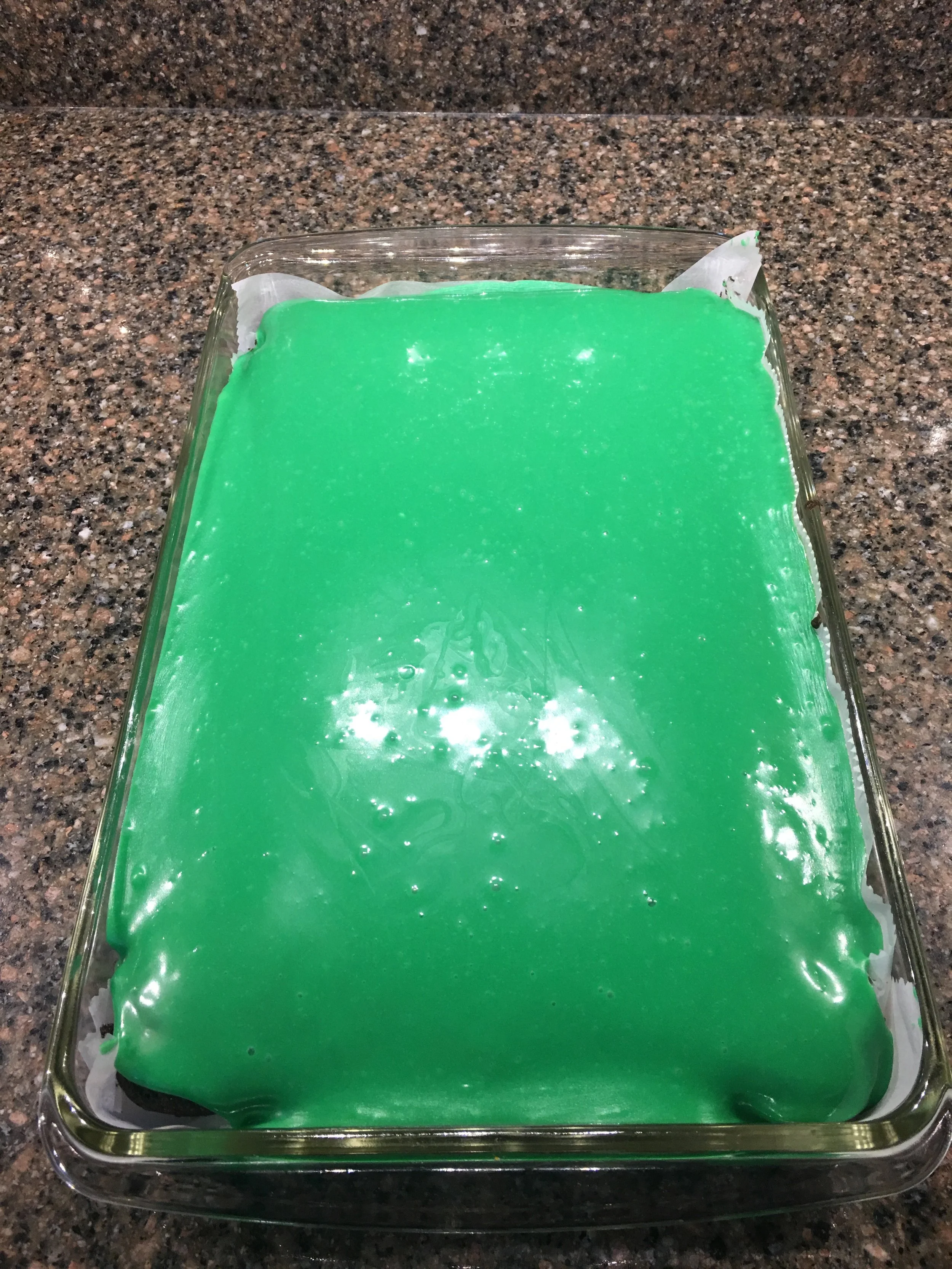 Dark Chocolate Mint Sheet Cake — Ohio Southerner