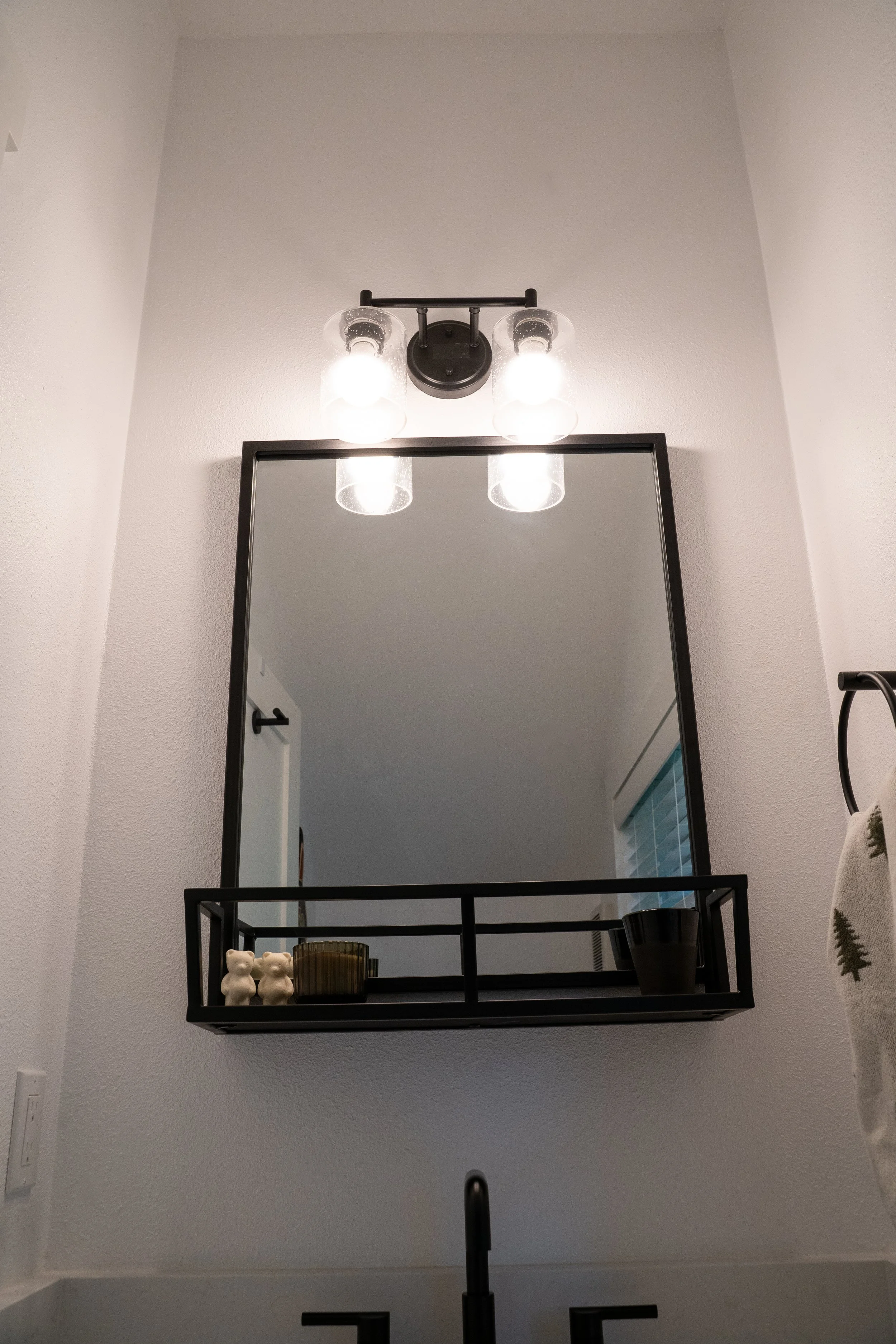 Modern A-Frame Bathroom — Mise en Place Design