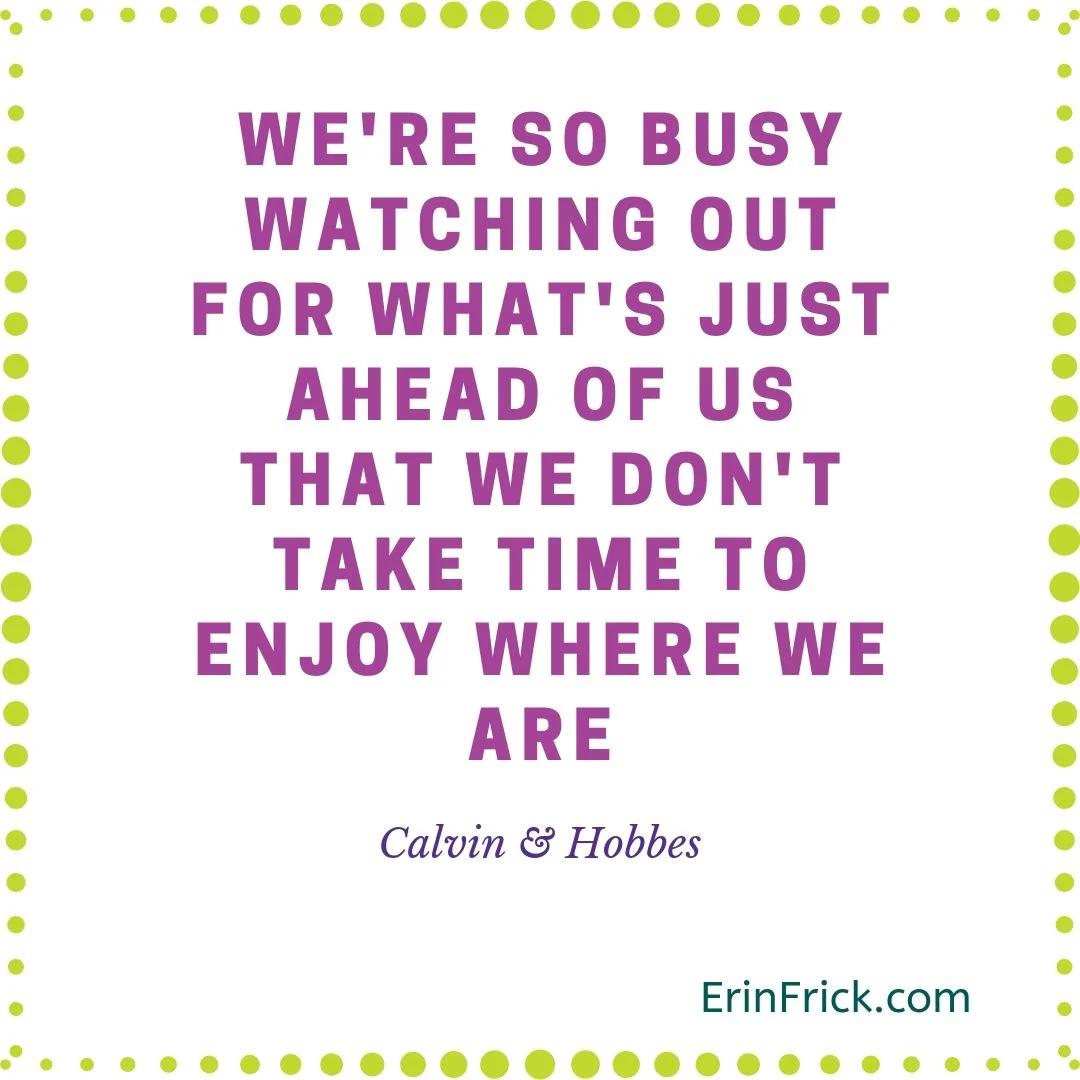 Inspiration to find Time — ERIN FRICK Fitness & Life Coach