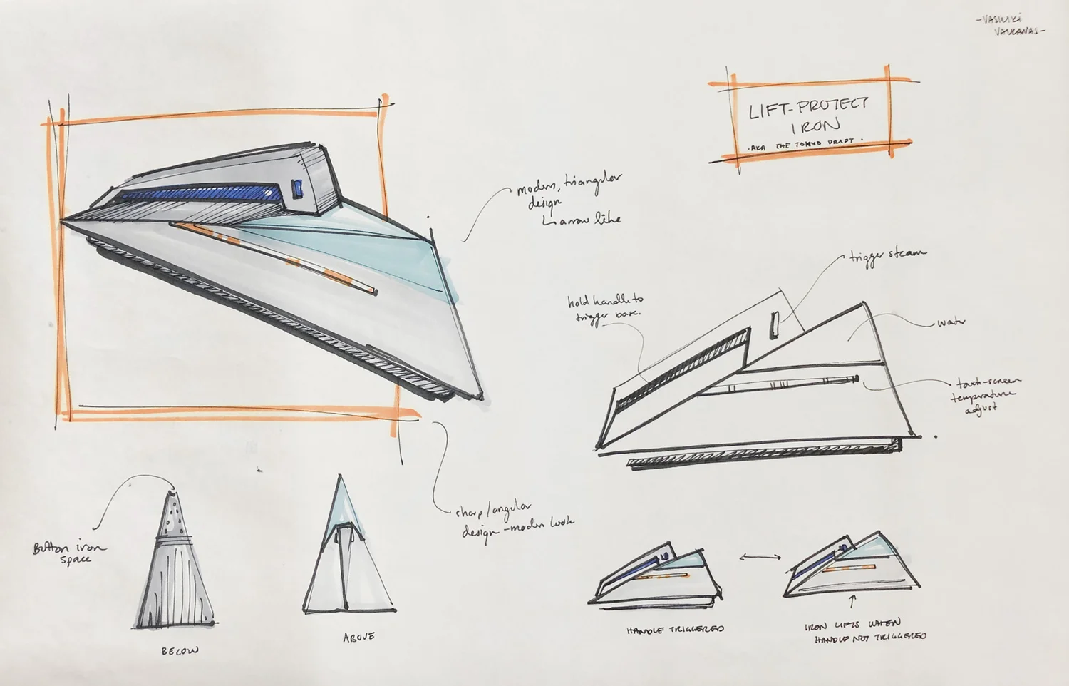 Industrial Design Concept Sketches