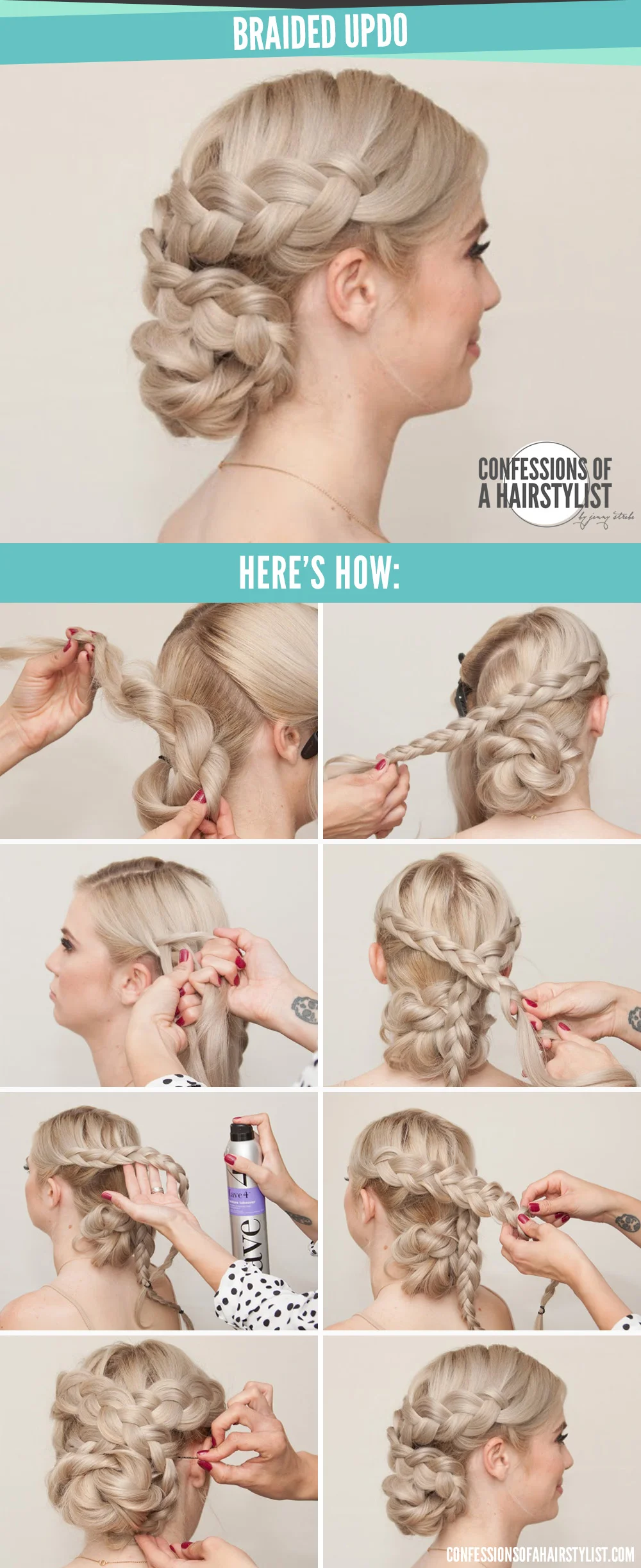 Braided updo — Confessions of a Hairstylist