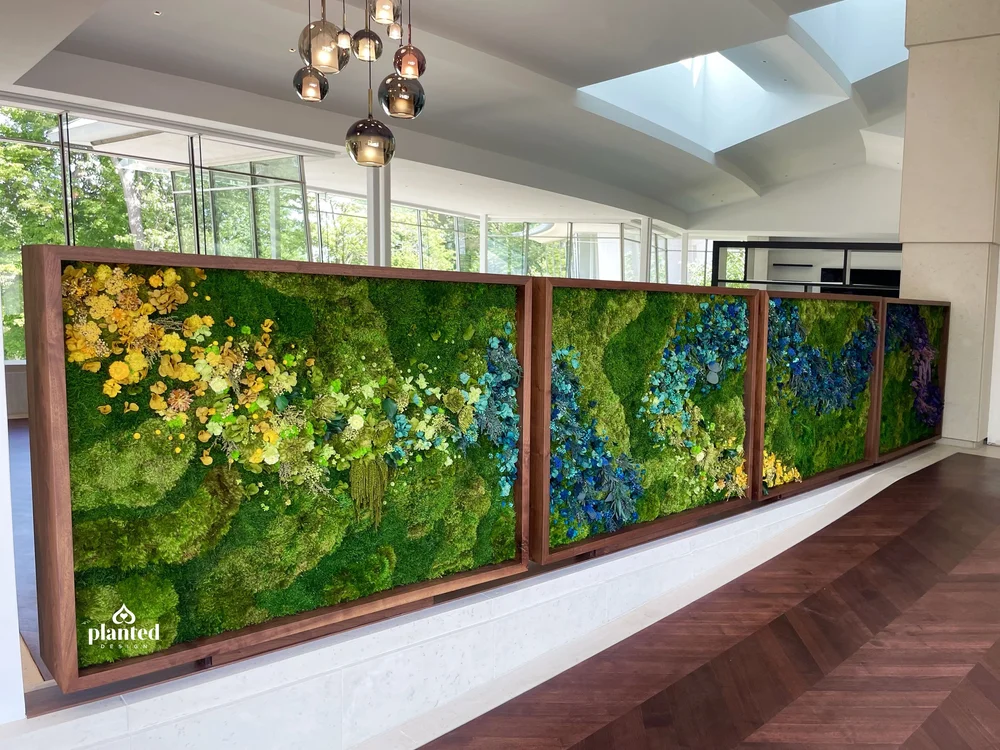 Gallery- Residential Moss Wall 14 — Planted Design