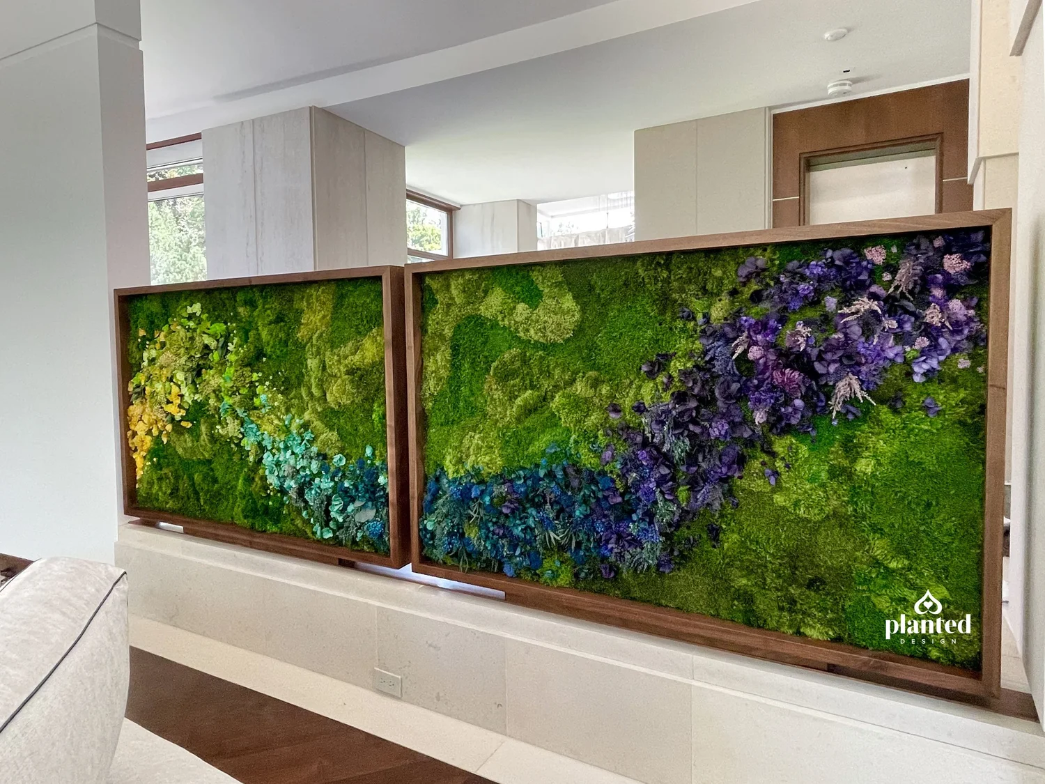 Gallery- Residential Moss Wall 14 — Planted Design