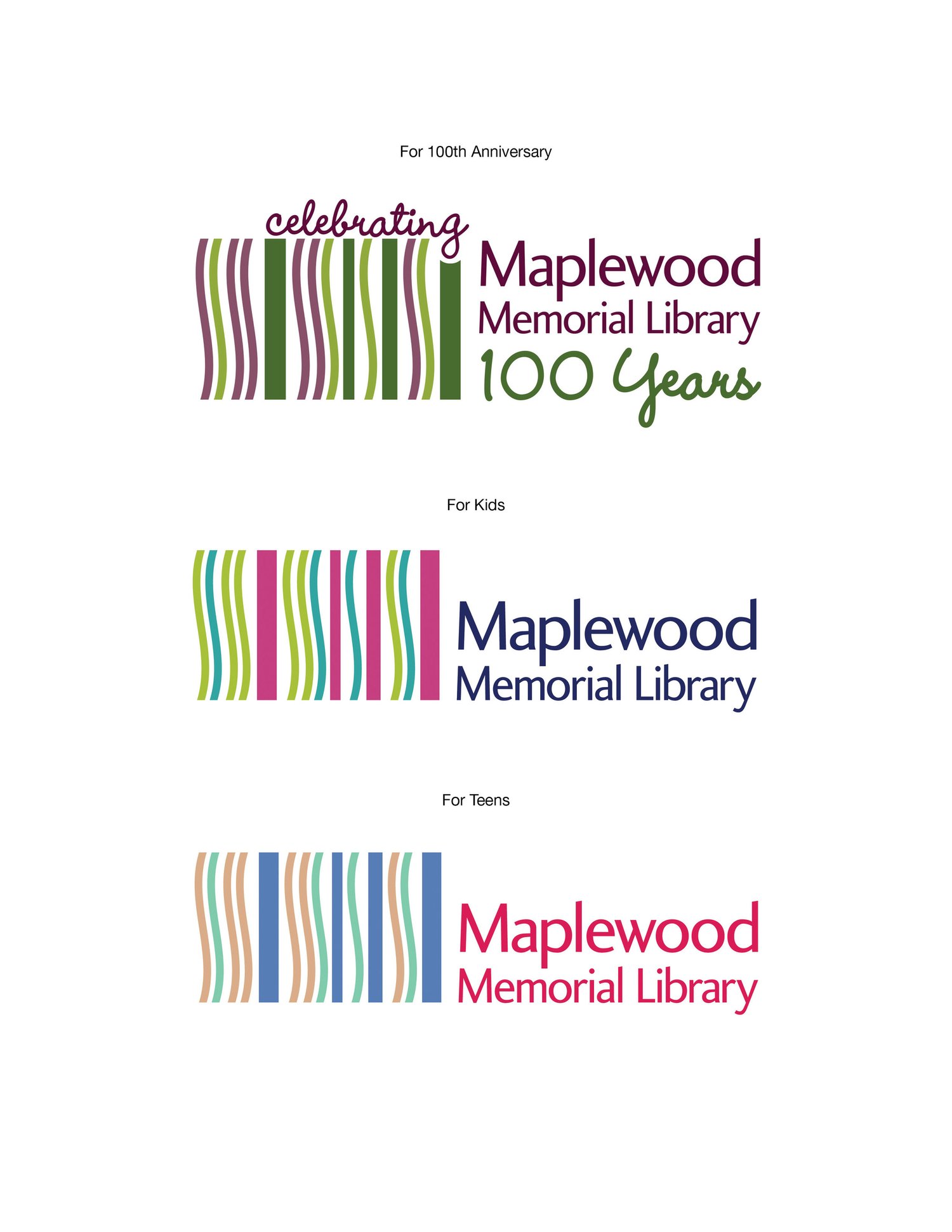 Library Branding — Julie Weinberg Graphic Design