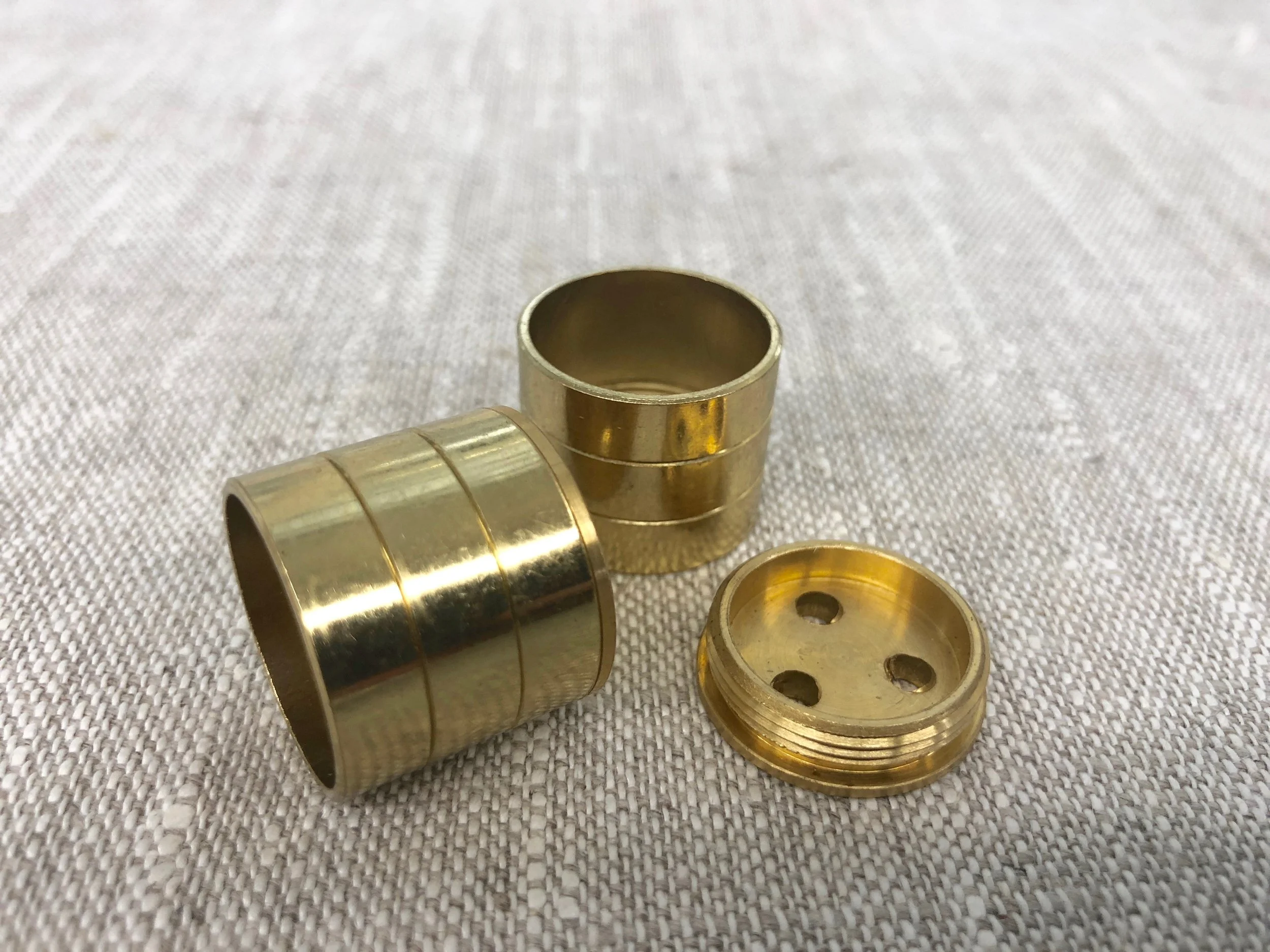 3/8" Brass Hardware — Melton Workroom
