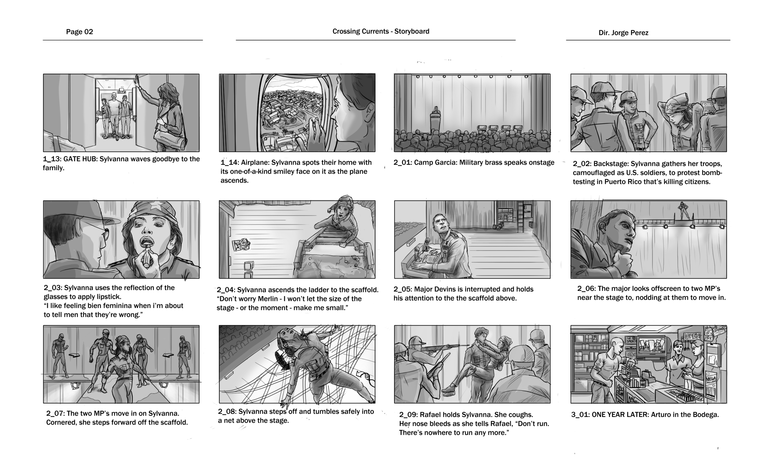 Storyboards & Look Books — JONATHAN B PEREZ