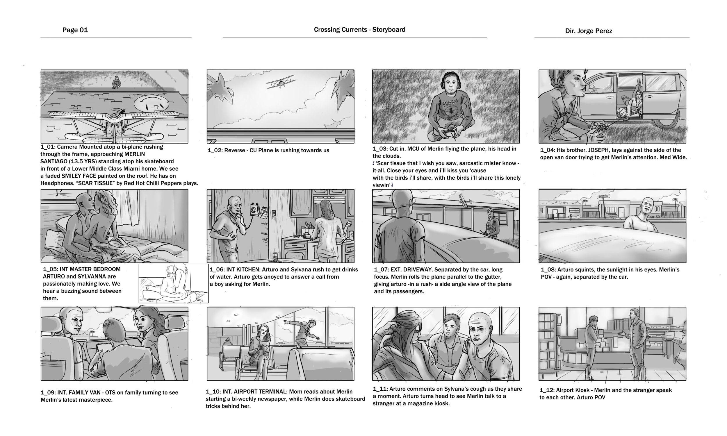 Storyboards & Look Books — JONATHAN B PEREZ
