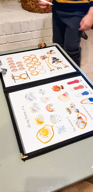 How to Use a Preschool Morning Binder (PLUS all you need to get started ...