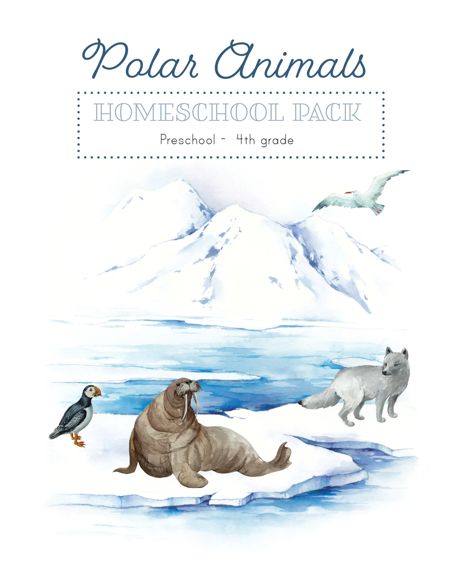 FREE Polar Animals Fun Pack! — Life, Abundantly