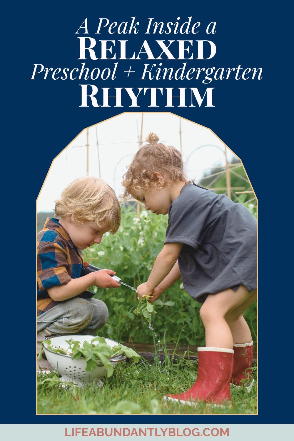 A Peak Inside a Relaxed Preschool + Kindergarten Rhythm — Life, Abundantly