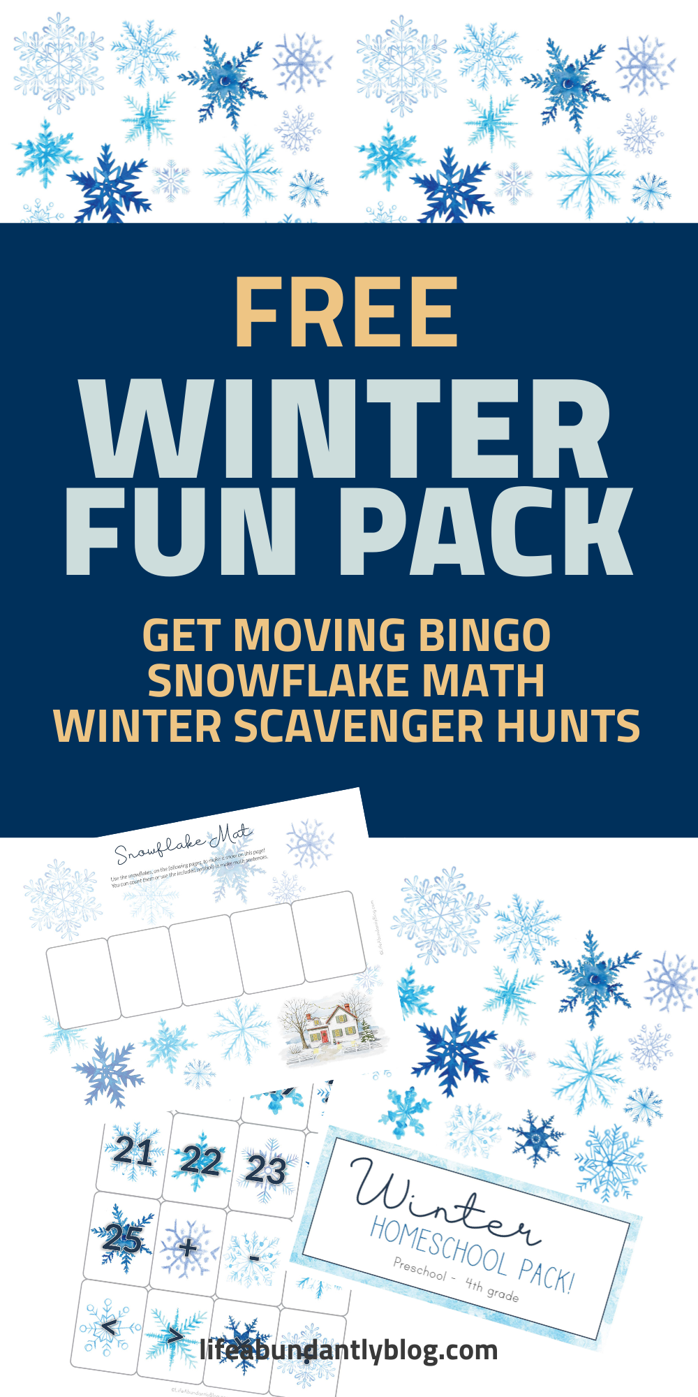 FREE Winter Fun Pack! — Life, Abundantly
