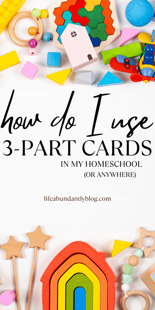 What are 3-part cards and how do I use them? — Life, Abundantly